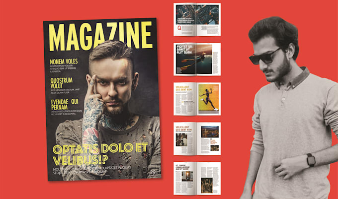Do magazine design, layout formatting, booklet, and catalog by ...