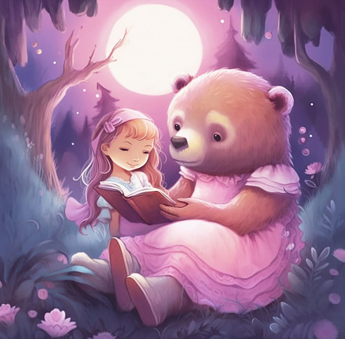 Children story book illustration by Peyton_alexis | Fiverr