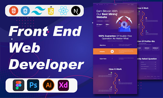 Develop react js next js web app with tailwindcss by Nayeem_sheikh | Fiverr Develop react js next js web app with tailwindcss by Nayeem_sheikh | Fiverr