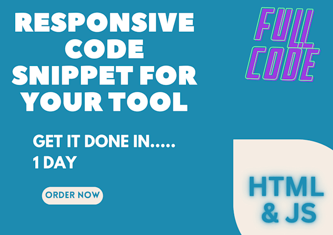 Give responsive code for your tool in html and javascript by Samreen ...