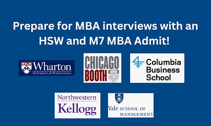 Help you prepare for your mba interview by Heenadabke | Fiverr