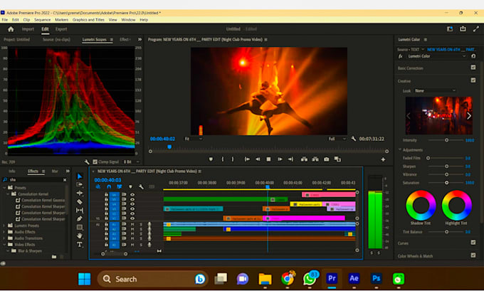 Do music video editing, hip hop, rap, event, promo, dj night video ...