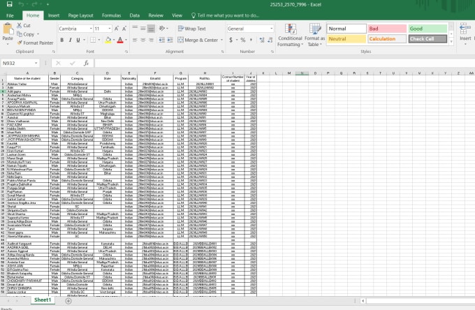 Do Splitting Data Editing Sorting Merge Data Separate Excel Or Csv By Anshumannn98 Fiverr 
