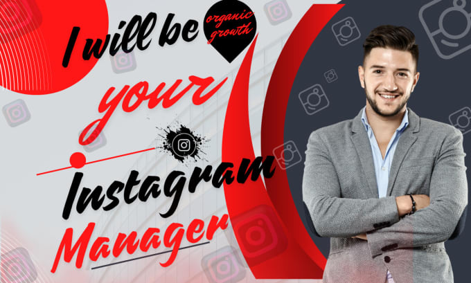 Be your instagram manager for fast and organic growth by Ammar_ahmed1 ...