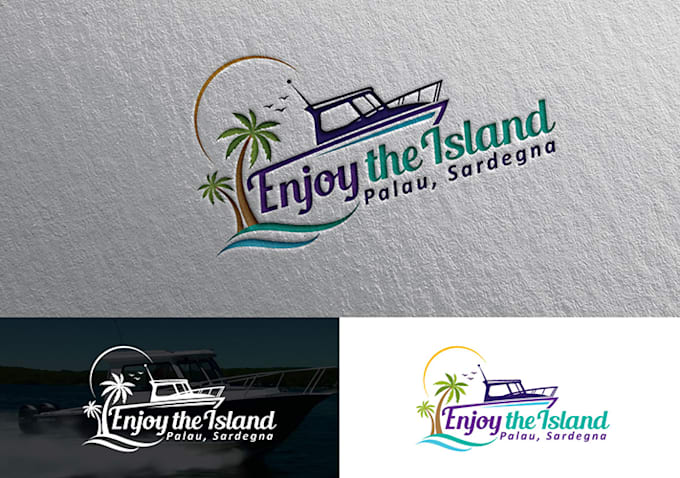 Make a custom boat and ship logo design by Jean_polar | Fiverr