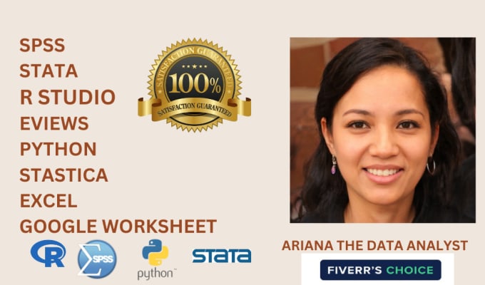 Data Analysis Using Stata Spss R Eviews Stastica By Arianachristine Fiverr