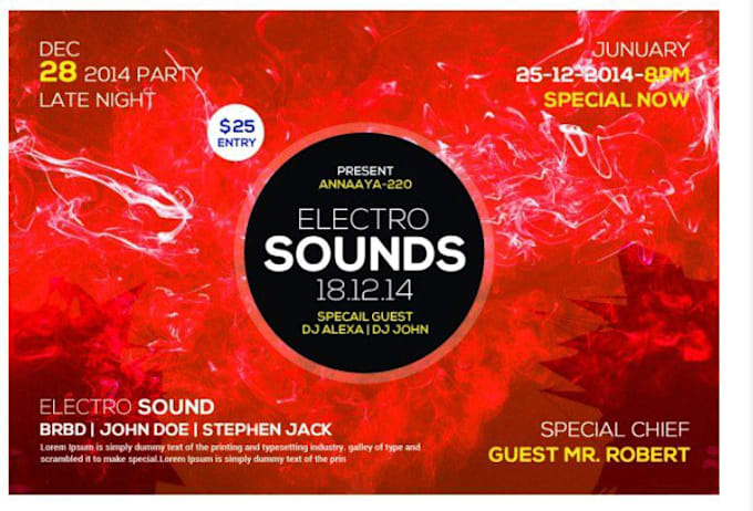 Design an amazing instagram flyer church flyer or event flyer, ig, fb ...