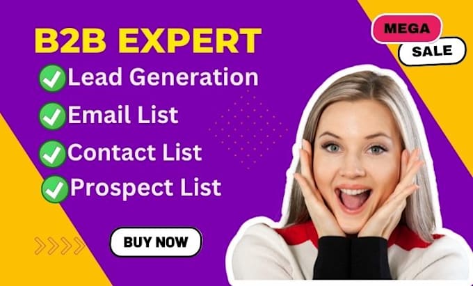 Do highly targeted b2b lead generation and lead prospecting list building by Sharminsanam | Fiverr