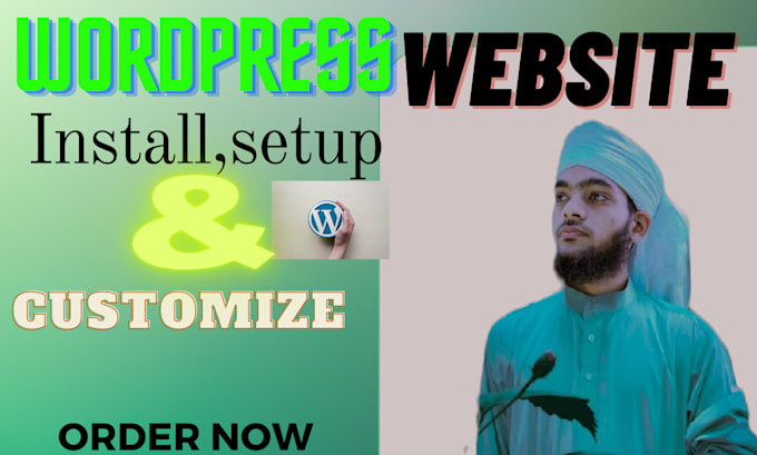 Wordpress Setup Installation And Theme Customization By Hamjasagor