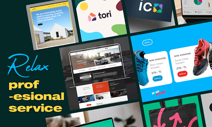 Customized and impressive web design solutions by Mkwwnoone | Fiverr