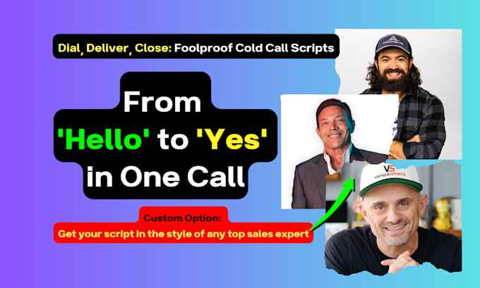 Craft persuasive cold call scripts to boost your sales by Senakab91 ...