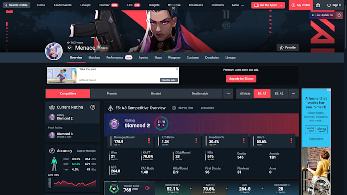 Coach and bring your valorant account from iron 1 to diamond 1 for ...