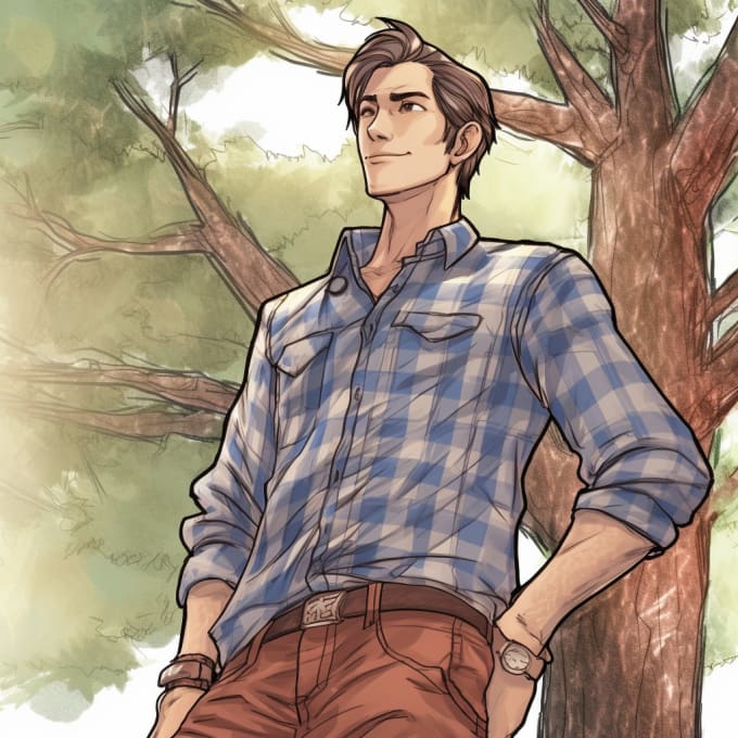 Turn your photos into digital manga drawings by John_soup | Fiverr