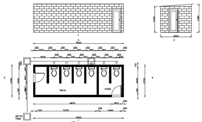 Create drawings from scratch with autocad by Dhamfon | Fiverr