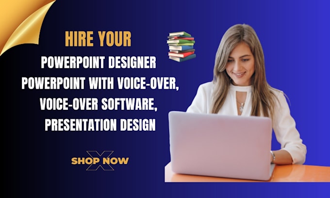 Make a powerpoint presentation voice over by Angela_foxen | Fiverr
