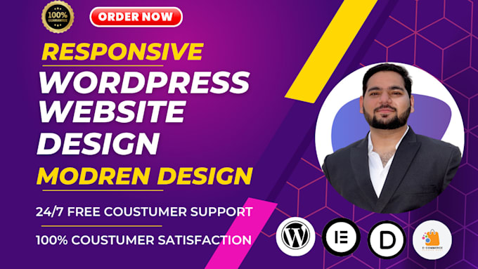 Build responsive wordpress website design and website development by ...