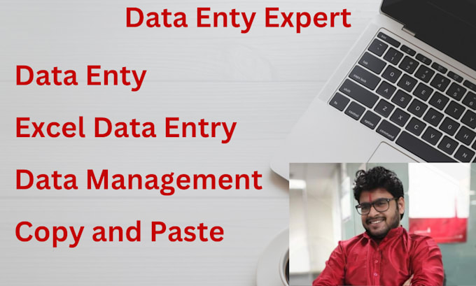 Fastest data entry, copy paste , excel entry, typing, logo design ...