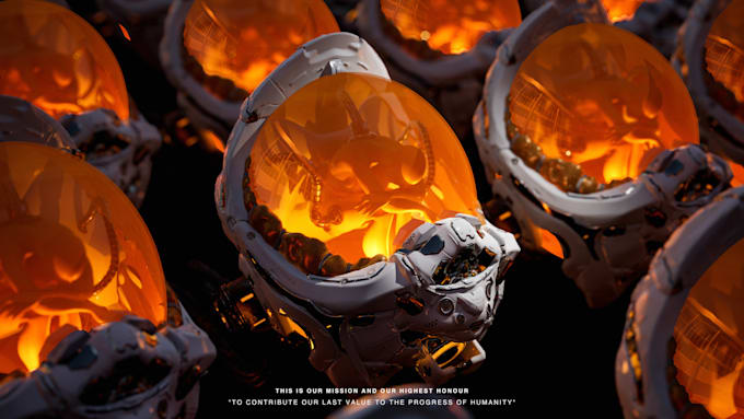 Hard surface character and prop design by Ghostgjl | Fiverr