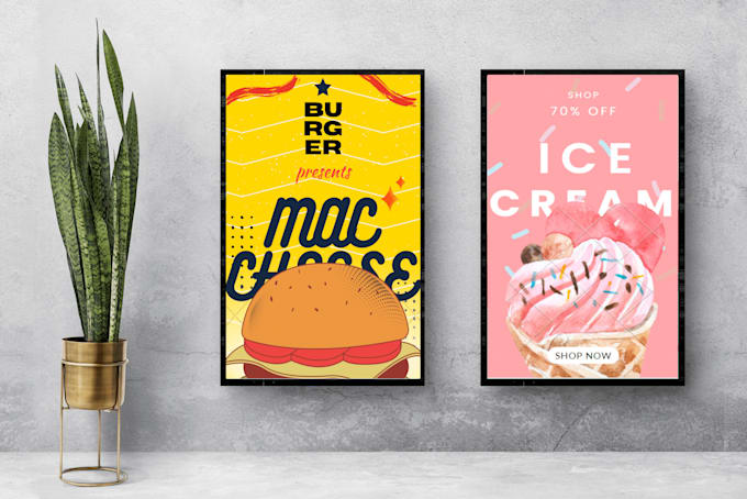 Make eye catching posters for you by Souryaveer | Fiverr