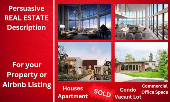 Write a persuasive copy for your real estate property by Jaysgeronca ...