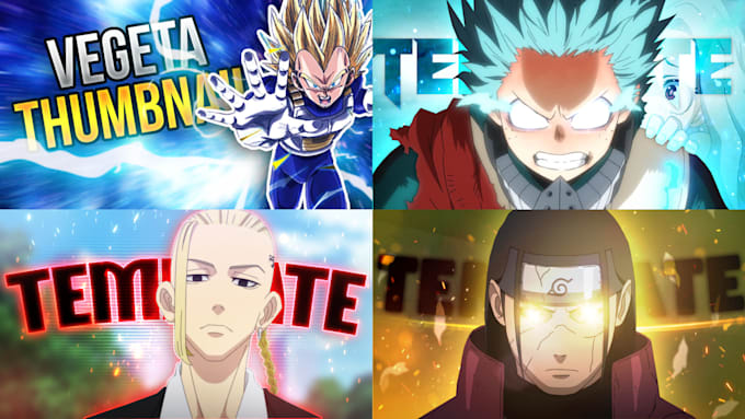 Design good quality anime ,sport and car thumbnails by Rogue1_edits ...