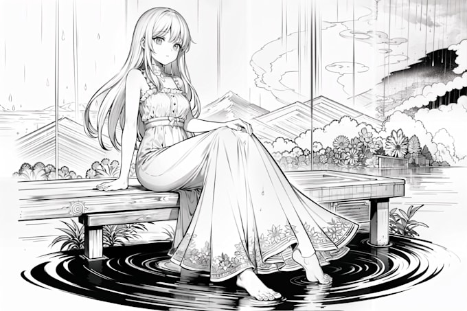 Create manga style art with stable diffusion by Leovega1 | Fiverr