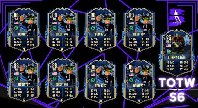 Create a custom roblox fifa card by Tacky7 | Fiverr