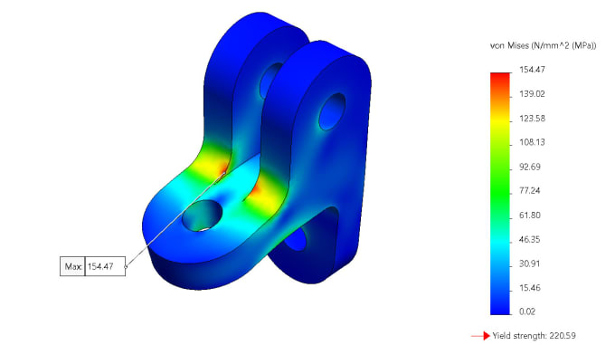 Do fea static and dynamic analysis using ansys and solidworks by ...