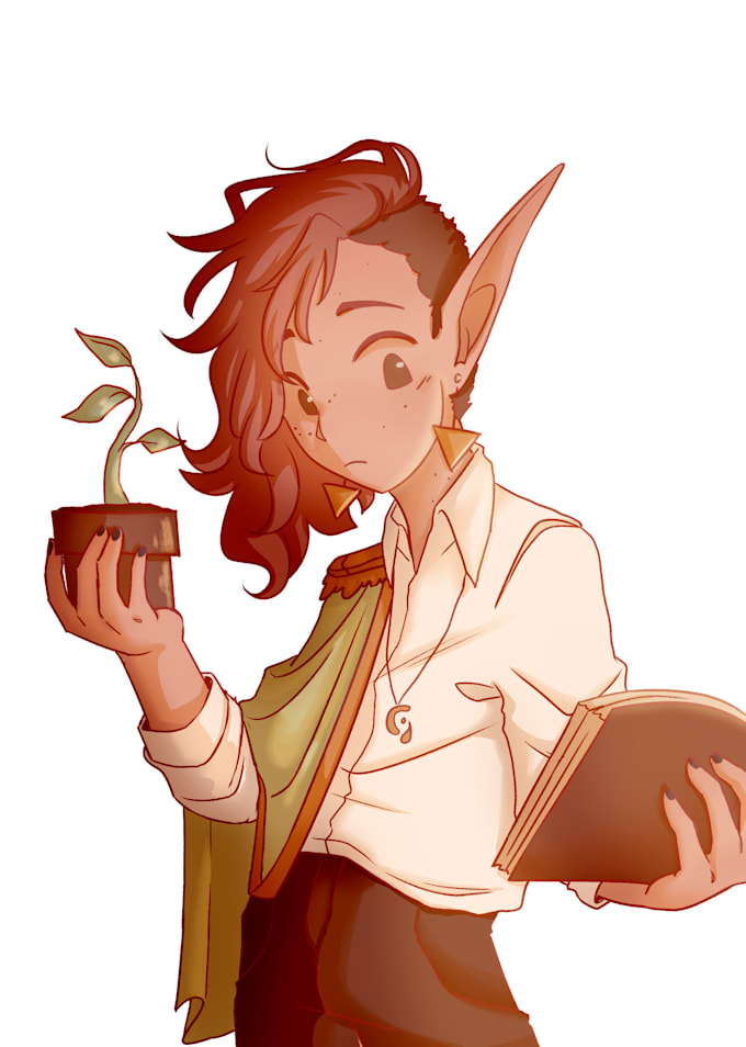 Draw full body digital art of any character by Cerbierus | Fiverr