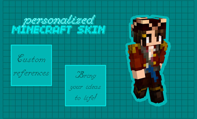 Make you a high quality minecraft skin by Mariscki | Fiverr