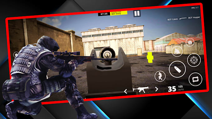 Give you immersive 3d fps multiplayer game in unity by Alina3d | Fiverr