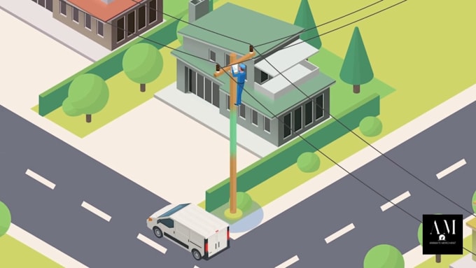 Create custom 3d isometric explainer video animation by Animatemerchant | Fiverr