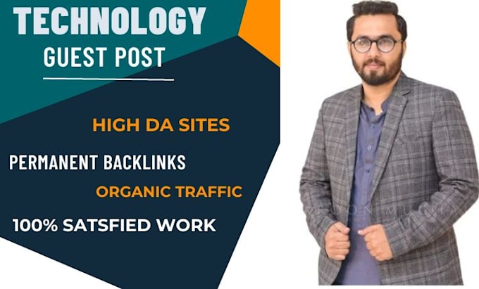 Provide technology guest posting with authority backlink by ...