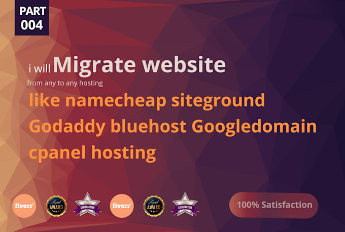 Migrate website any cpanel, panel hosting by Ziaurrehman107 | Fiverr