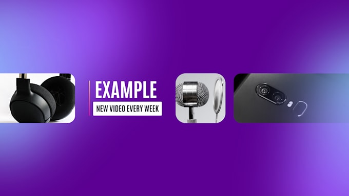 Make a clean and sleek channel art for your youtube channel by ...