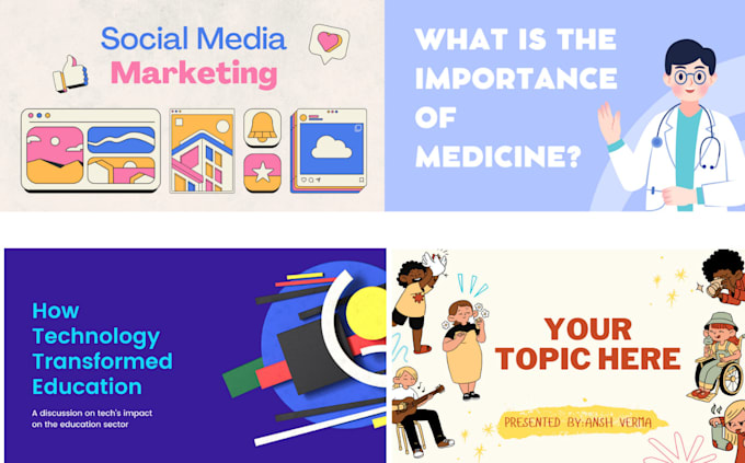 Design amazing powerpoint presentation in just 24 hours by Anshverma511 ...