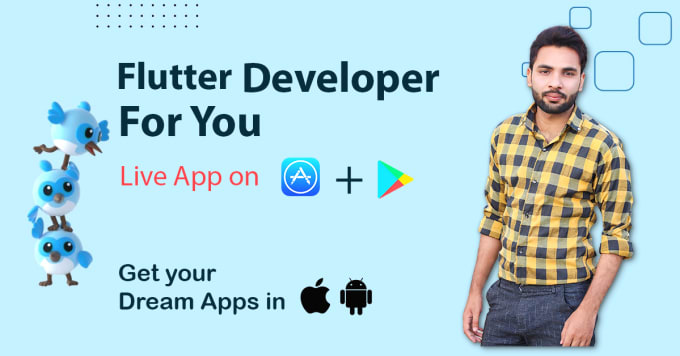Be your flutter developer and build android ios flutter app by ...