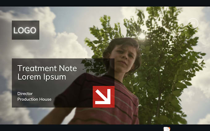 Write, design, visualise cinematic director note pitch deck ...