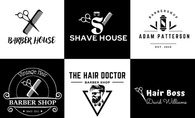 Create a unique barber shop and beauty salon logo by Lami_designer | Fiverr