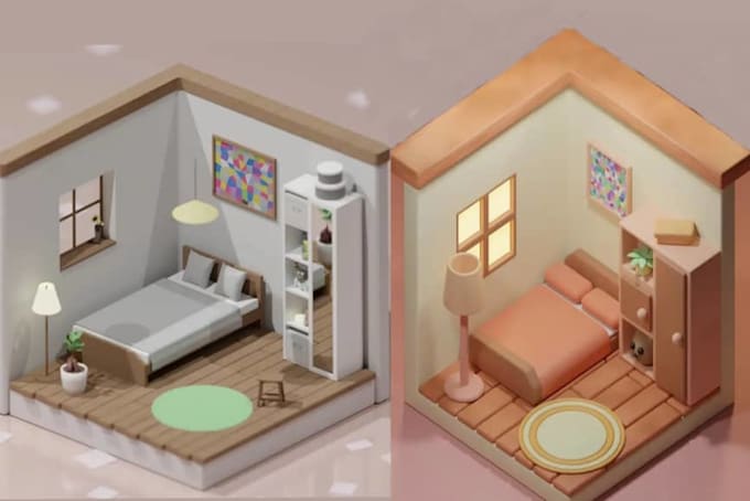 Rendering 3d home modeling and house design with walkthrough and home ...