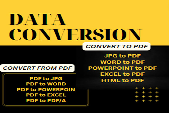 Do any type of data conversion by Itszee2 | Fiverr
