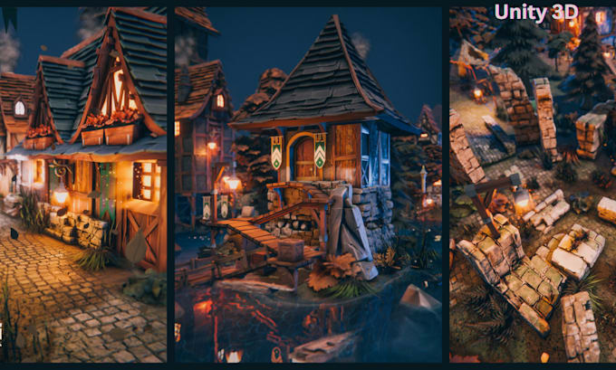 3d game environment, game environment, 3d environment, level design ...