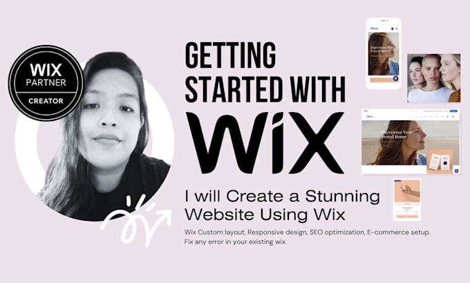 Create a stunning website using wix by Canzonmarketing | Fiverr