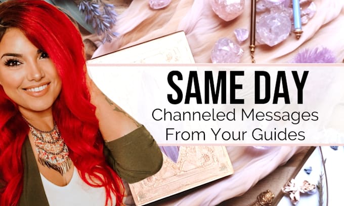 Channel accurate messages from your spirit guides by Jess808 | Fiverr