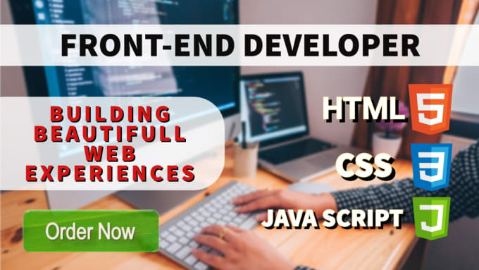 Design Custom Responsive Web And Landing Using Html Css And Javscript By Qamarcheck Fiverr