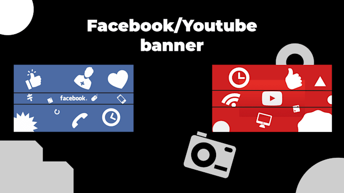 Make you an facebook or youtube banners by Farwed | Fiverr