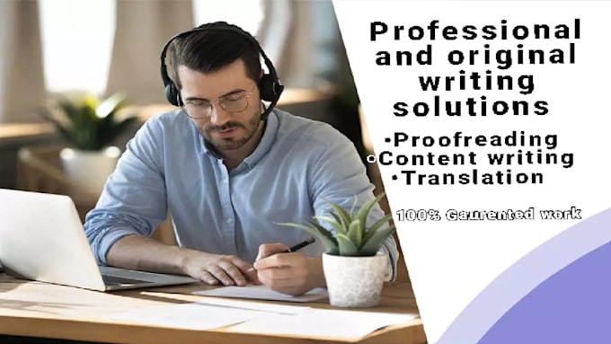 Provide professional and original writing solutions by Abdullahniaz1 | Fiverr