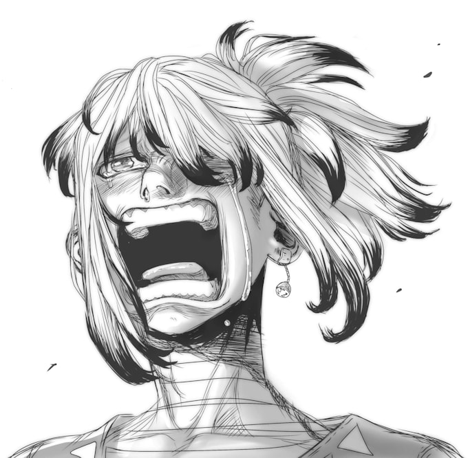 Craft expressive character art manga , comic styles by Badr4art | Fiverr