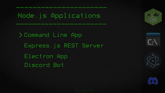 Create a nodejs application by Gugino | Fiverr