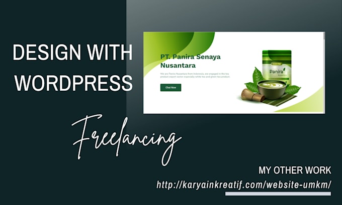 Create a professional wordpress landing page design and development by Raffi_irawan | Fiverr